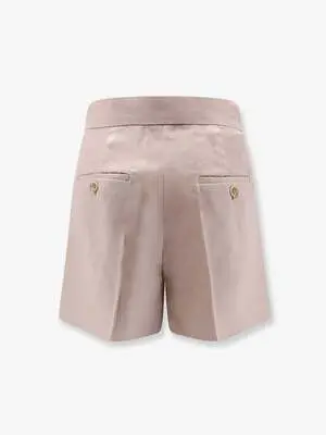 Max Mara Silk Shorts