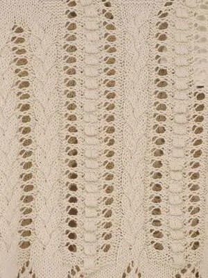 MARANT ETOILE Cotton Sweater With Ruffle Detail