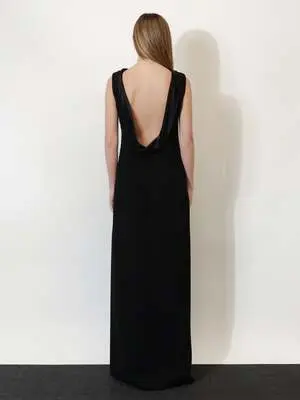 Max Mara Mxmeaere Long Dress - Black