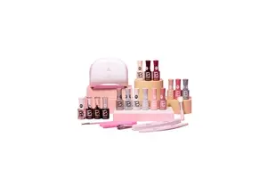 BEETLES Stay Shining Gel Nail Polish Kit With Uv Light