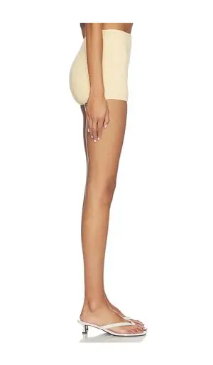 SEVEN WONDERS Adora Shirred Hot Short - Lemon