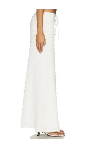 SEVEN WONDERS Adalee Ruffle Texture Maxi Skirt