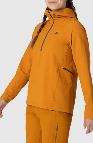 OUTDOOR RESEARCH Freewheel Mtb Half Zip Hoodie - Sedona