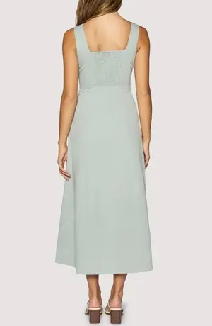LOST + WANDER Vista Marina Cotton Maxi Dress