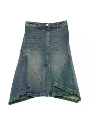 Brandon Maxwell The Frankie Denim Skirt