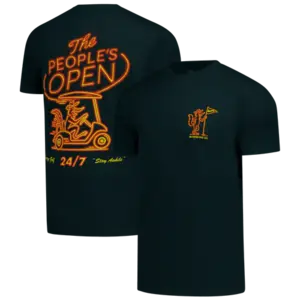 BREEZY GOLF Wm Phoenix Open People's Open 24/7 T-shirt - Black