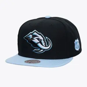 Mitchell & Ness Utah Mammoth Legendary Home Snapback Hat - Black