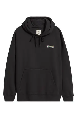 Rip Curl Surf Revival Heritage Hoodie - Washed Black