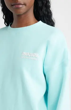 Rip Curl Cotton-blend Logo Sweatshirt