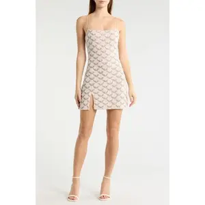 Staud Las Palmas Beaded Minidress