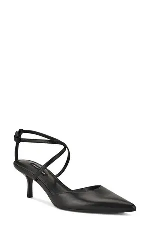Nine West Idorna Ankle Strap Pumps - Black