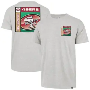 '47 San Francisco 49ers Chrome Plate Franklin T-shirt - Gray
