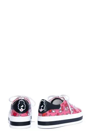 Alice + Olivia X Keith Haring Ezra Flatform Sneakers