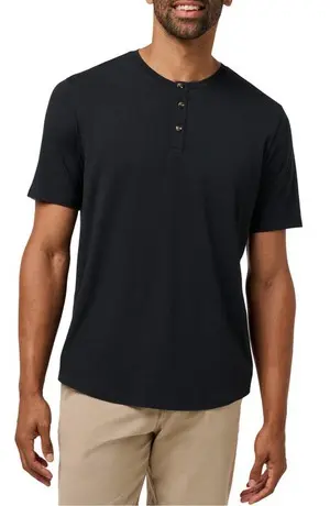 Travis Mathew Cloud Henley - Black
