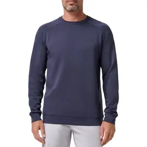 Travis Mathew Fibercloud Crewneck Sweatshirt Total Eclipse