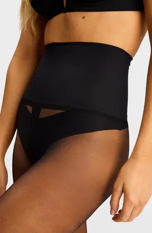 Commando Sheer Tights - Black