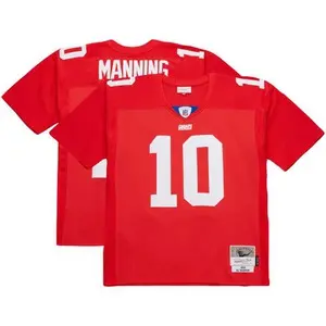 Mitchell & Ness Eli Manning New York Giants 2004 Team Legacy Reti Player Big & Tall Jersey - Red