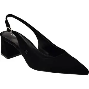 Calvin Klein Sarra Slingback Pointed Toe Pump Black