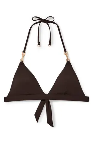 REISS Riah Triangle Bikini Top