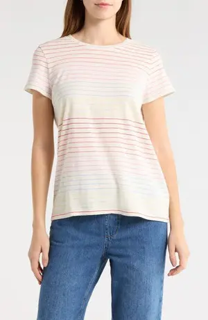 Marine Layer Striped T-shirts For Women
