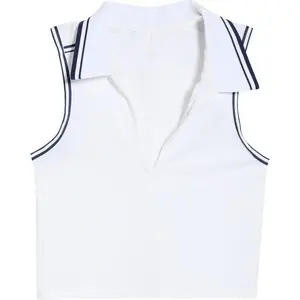 Free People FP Movement Forehand Polo White