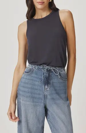 Splendid Crewneck Tank - Lead