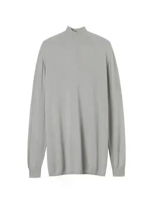 Rick Owens Mock Neck Sweaters For Men