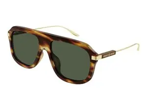 Gucci Aviator Sunglasses - Havana/green (gg1309s/007)