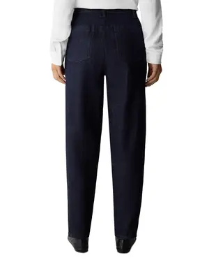 Eileen Fisher Stretch Denim Ankle Lantern Pants