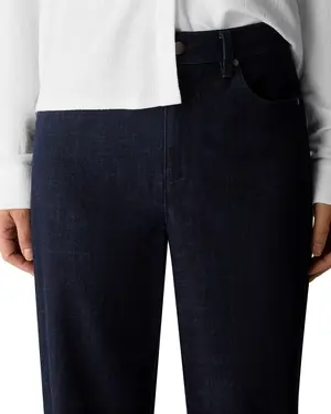 Eileen Fisher Stretch Denim Ankle Lantern Pants