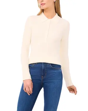 Ted Baker London Collared Sweater - Buttercream