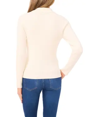 Ted Baker London Collared Sweater - Buttercream