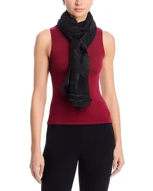 Echo Sunkissed Silhouette Occasion Wrap - Black