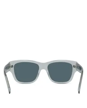 Givenchy Geometric Sunglasses, 53mm - Grey/blue