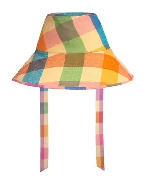 SUNSHINE TIENDA Plaid Bucket Hat - Multi