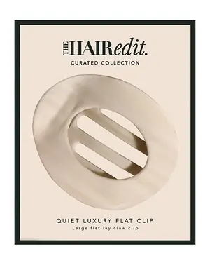 THE HAIR EDIT Oval Claw Clip - No Color