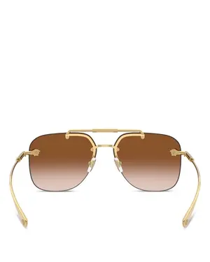 Versace 60mm Square Sunglasses