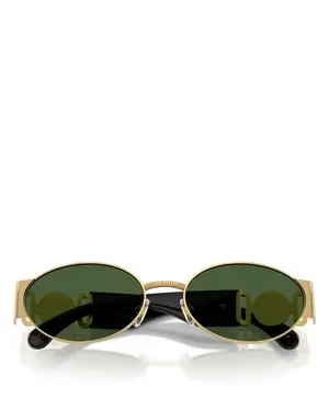 Versace Oval Sunglasses, 56mm