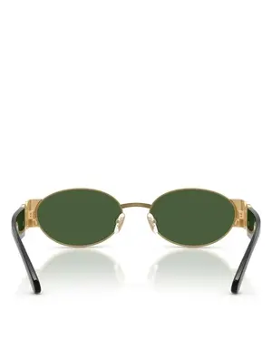 Versace Oval Sunglasses, 56mm