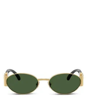 Versace Oval Sunglasses, 56mm