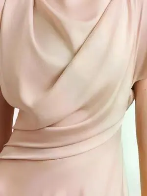 GEMY MAALOUF Draped Cut-out Gown