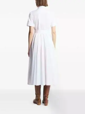 FAY Buttoned Shirt Midi Dress