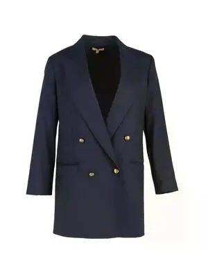 Michael Kors Double-breasted Long Blazer