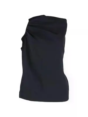 Escada Draped Sleeveless Top