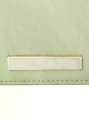 AGNÈS B. Logo-plaque Leather Wallet