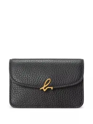 AGNÈS B. The B. Logo Leather Wallet - Black