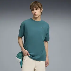 PUMA Elevated Essentials Relaxed T-shirt - Green