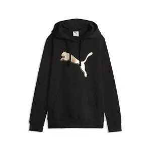 PUMA Essentials Pop Fleece Hoodie - Black