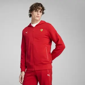 PUMA Scuderia Ferrari Sweat Jacket - Red
