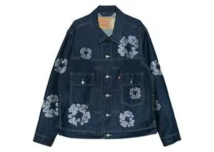 DENIM TEARS Bust Down Tears Type 2 Jacket - Selvedge